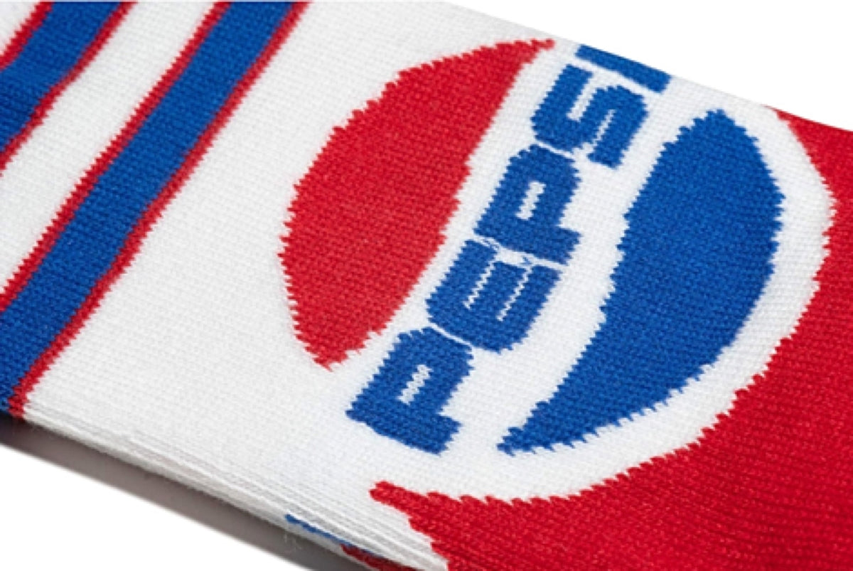 PEPSI SODA THROWBACK LOGO Men’s Socks COOL SOCKS Brand