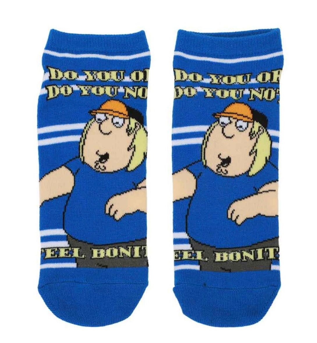 FAMILY GUY TV Show Ladies 5 Pair Of Ankle Socks ‘FRIGGIN’ SWEET’ BIOWO