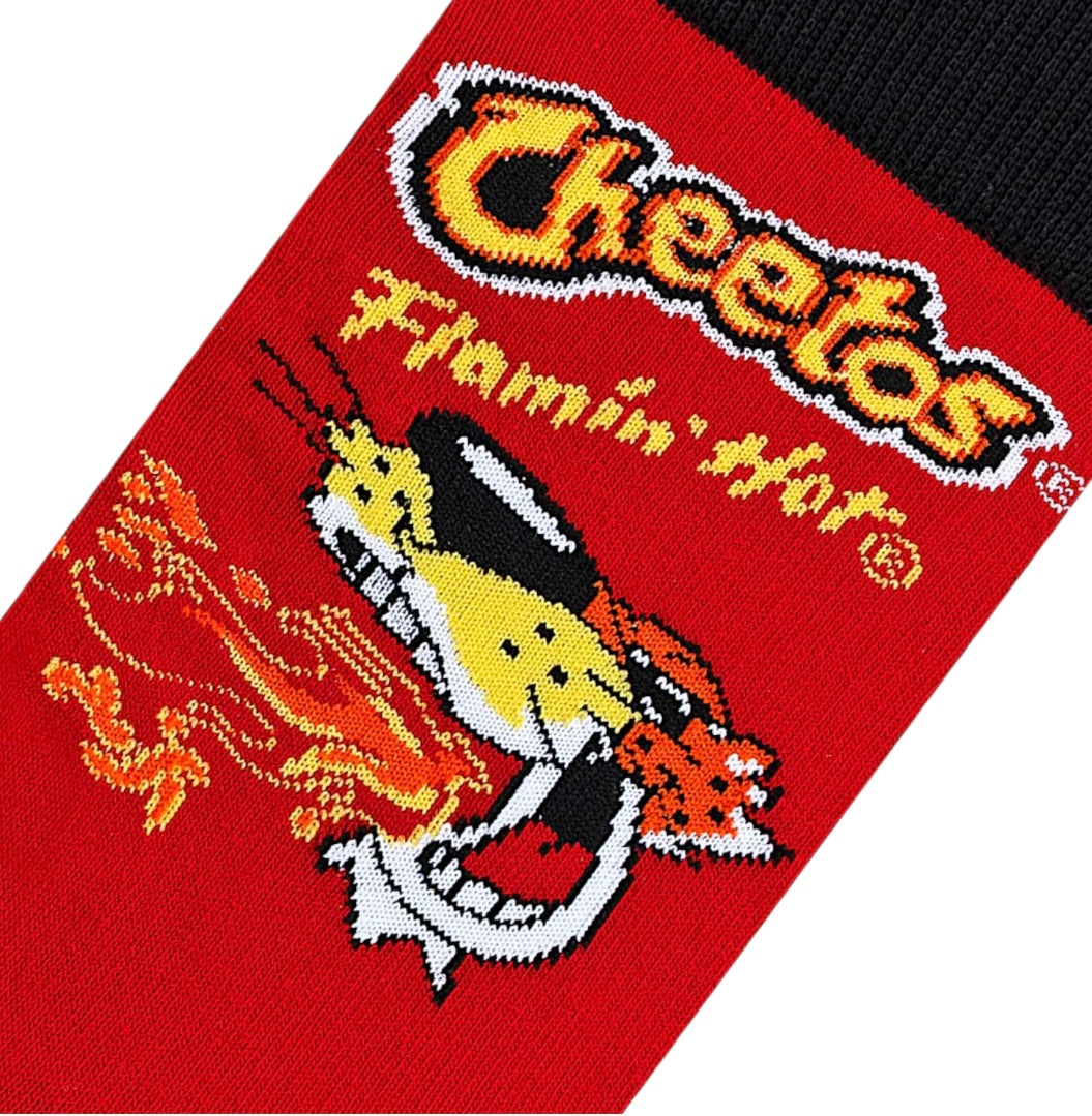 CHEETOS FLAMIN’ HOT Unisex Socks With CHESTER CHEETAH Cool Socks Brand ...