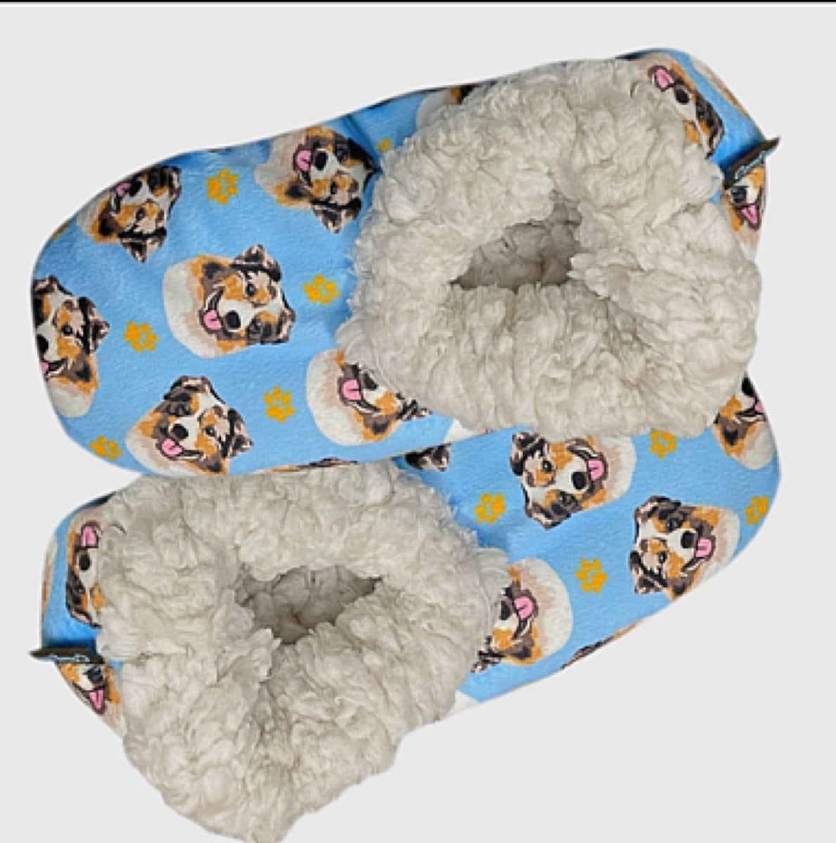 AUSTRALIAN SHEPHERD Dog Ladies Non-Slip Slippers COMFIES BRAND By E&S