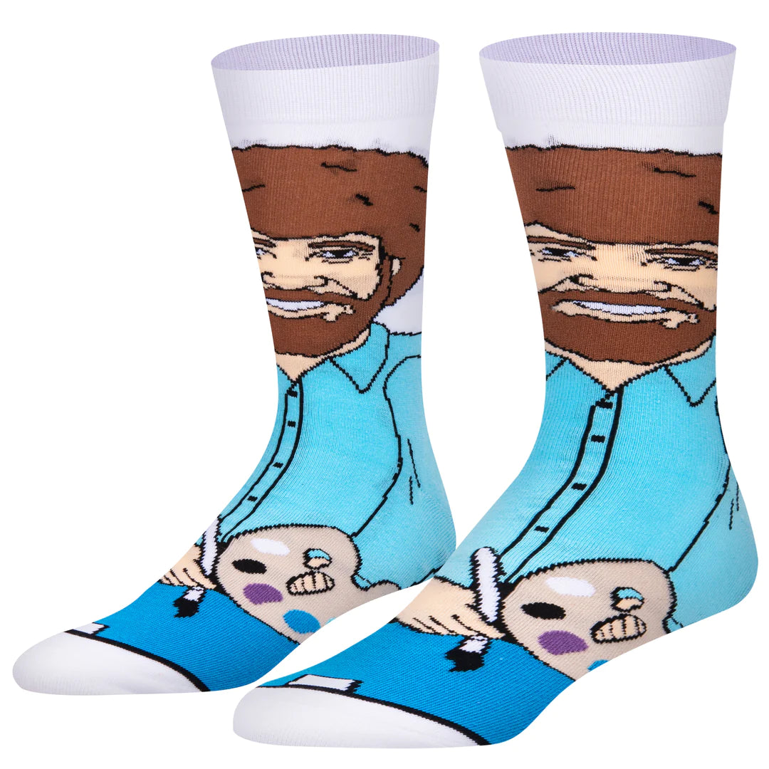 BOB ROSS Men’s 360 Socks ODD SOX Brand | Novelty Socks And Slippers