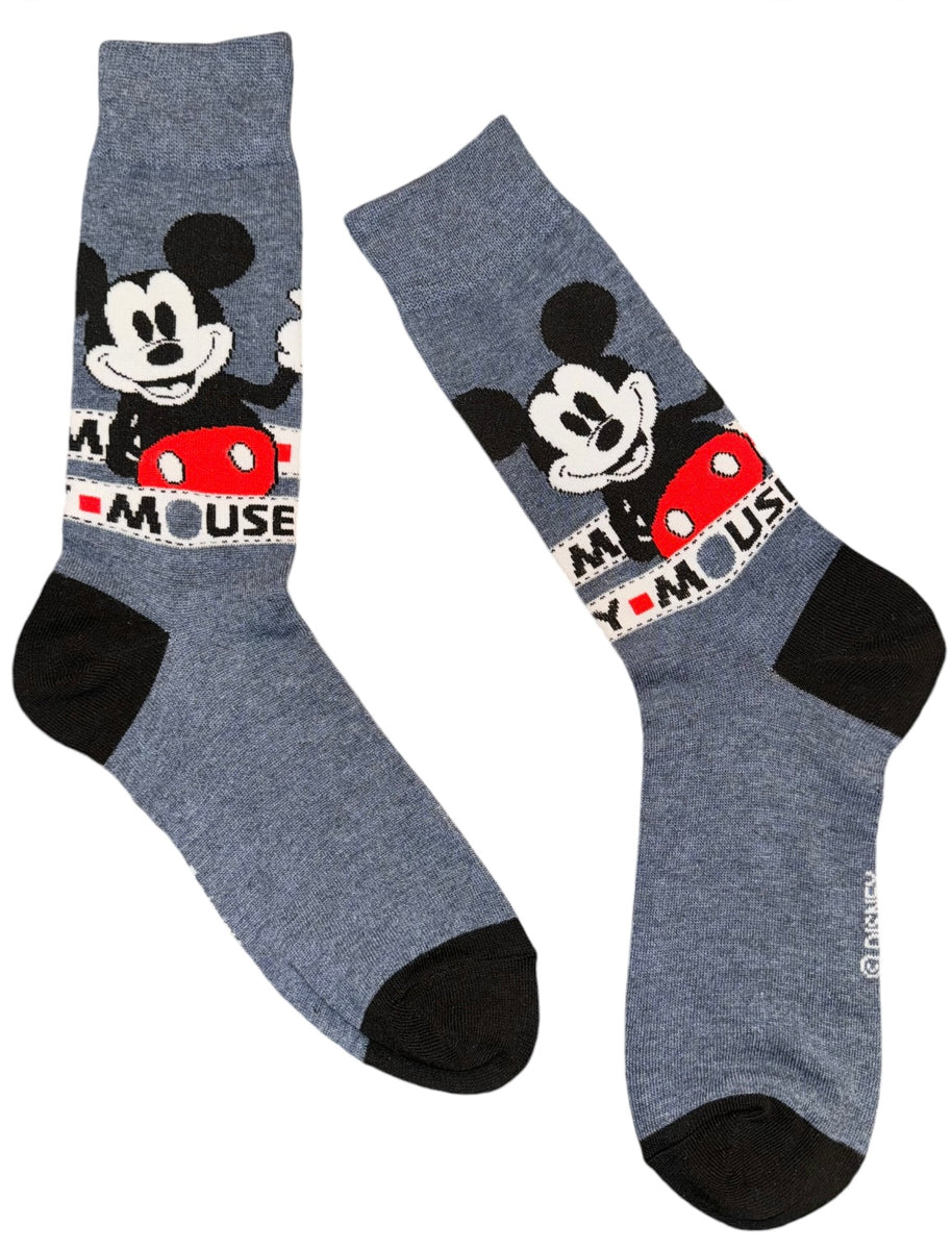 Disney’s Men’s MICKEY MOUSE Socks | Novelty Socks And Slippers