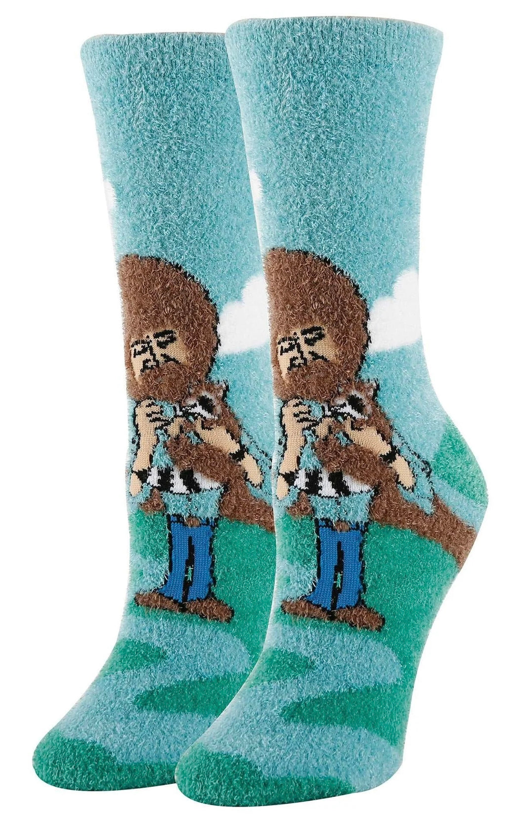 Bob Ross | Novelty Socks And Slippers