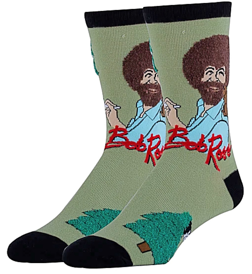 Bob Ross | Novelty Socks And Slippers