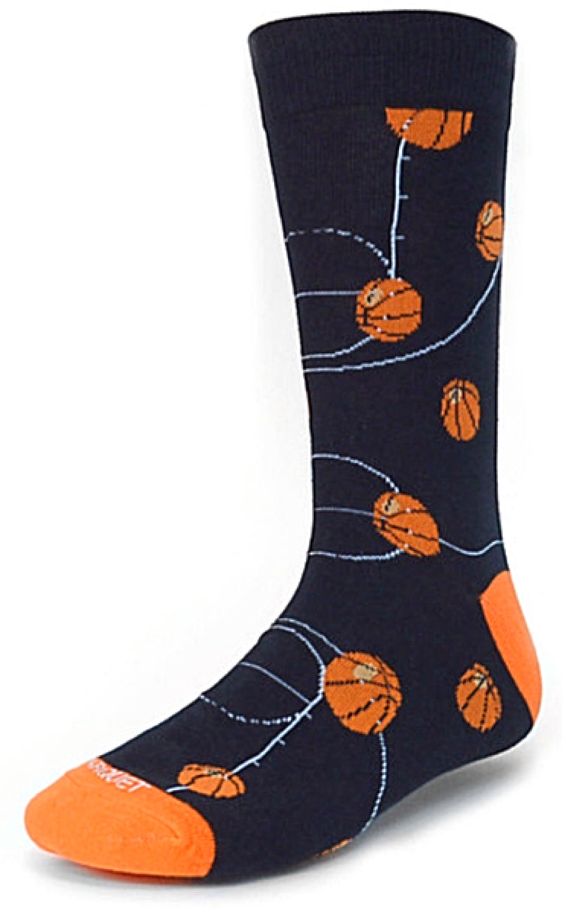 PARQUET BRAND MEN S BLACK BASKETBALL CREW SOCKS Novelty Socks And Slippers
