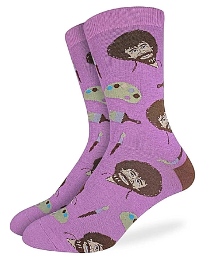 Bob Ross | Novelty Socks And Slippers