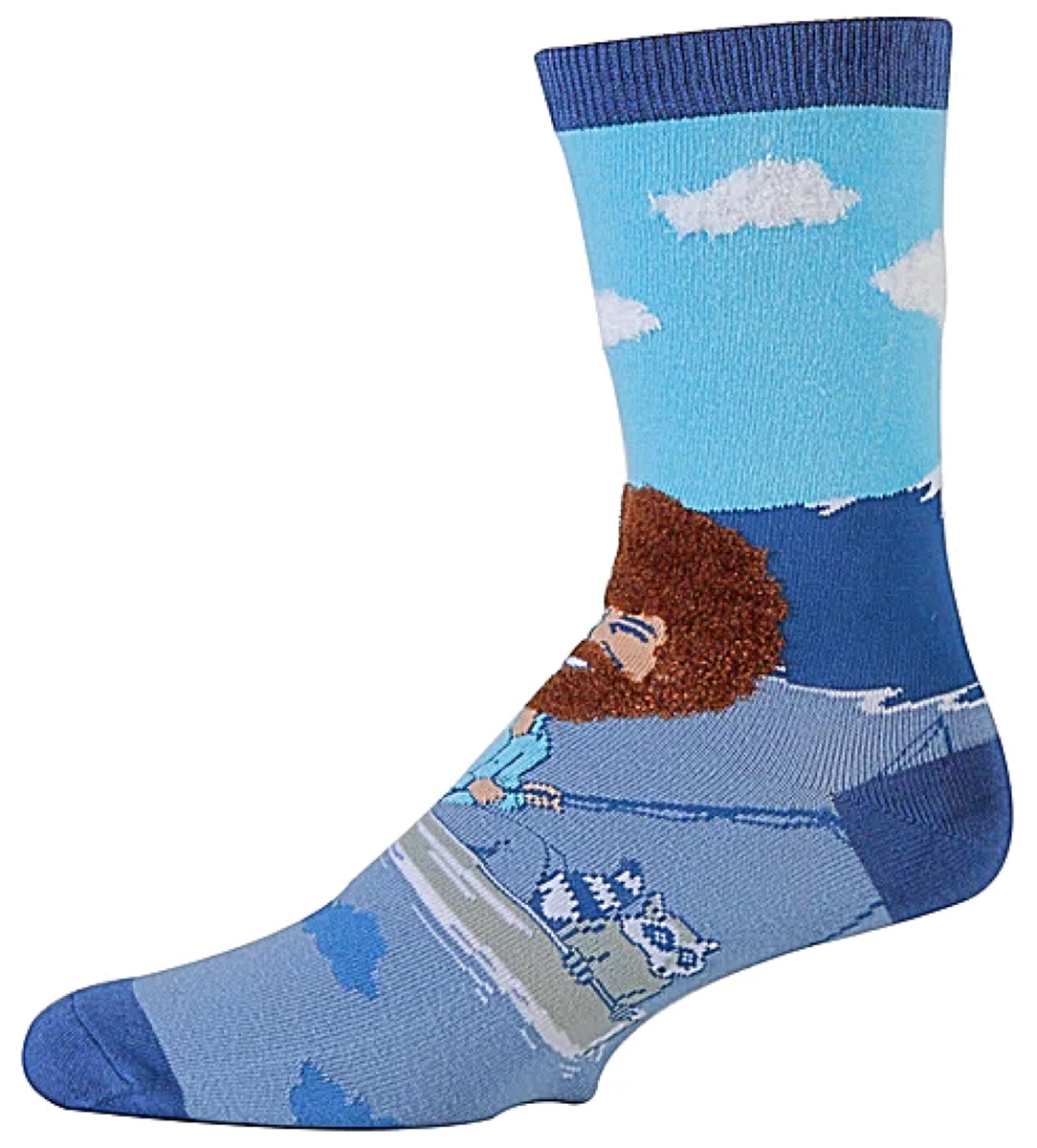 BOB ROSS Men’s ‘LET’S SAIL’ Socks OOOH YEAH BRAND